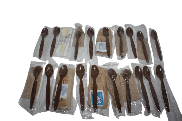 20 Pack MRE Spoon Utensils - Survival General