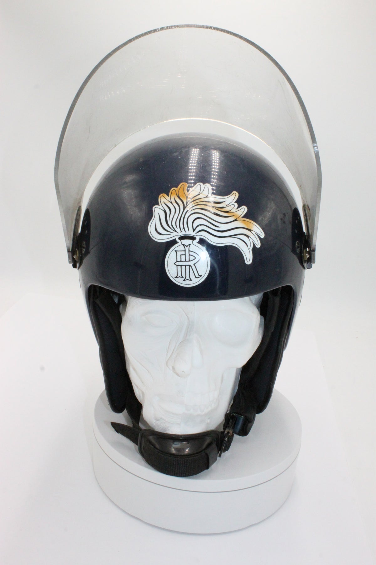 Italian Military Police Riot Helmet with Face Shield Does NOT take the ...